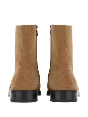 FERRAGAMO Calf Leather Ankle Boots - Brown
