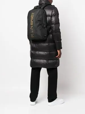 PLEIN SPORT Logo-print Backpack