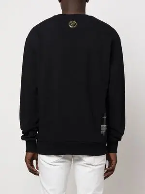 PLEIN SPORT Tiger-head Logo Sweatshirt