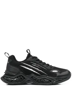 PLEIN SPORT Panelled Lace-up Sneakers