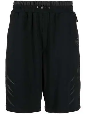 PLEIN SPORT Stripe-print Jogging Shorts