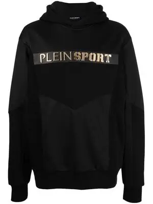PLEIN SPORT Embossed-logo Hoodie