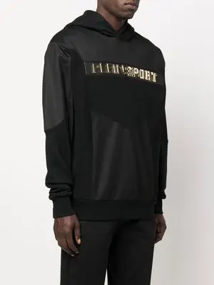 PLEIN SPORT Embossed-logo Hoodie