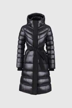 Mackage Coralia Down Coat With Hood - Black
