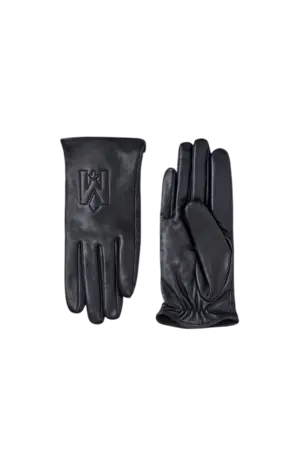 Mackage Eunice Leather Driving Gloves - Black