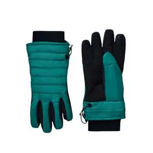 Mackage Alfie Gloves With Bungee Cuff - Emerald