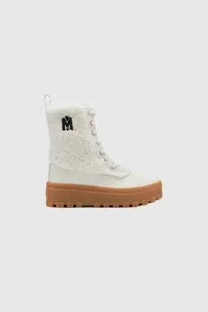 Mackage Shearling Winter Boot - Cream