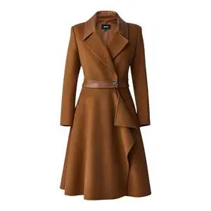 Mackage Rose 2-in-1 Double-face Wool Coat - Camel