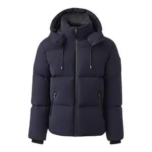 Mackage Kent Hooded Down Jacket - Navy
