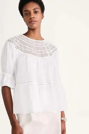 Merlette Crochet Blouses