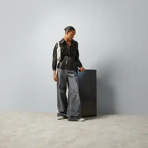 Gucci Leather Zip Jacket, Size It Ready-to-wear