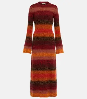 Chloé Cashmere Sweater Midi Dress