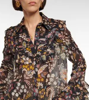 Etro Paisley Silk Shirt