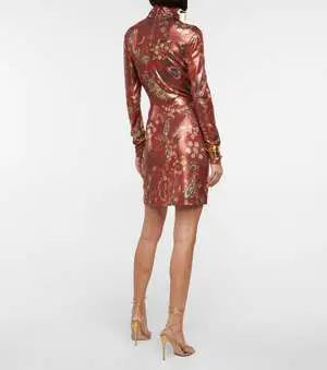 Etro Paisley Print Minidress