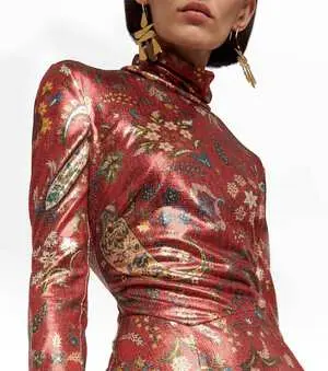 Etro Paisley Print Minidress