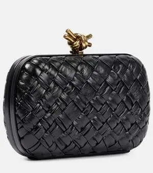 Bottega Veneta Knot Leather Clutch