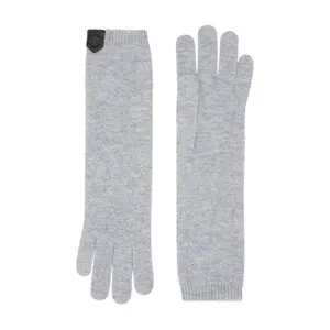 Brunello Cucinelli Knit Gloves Pebble