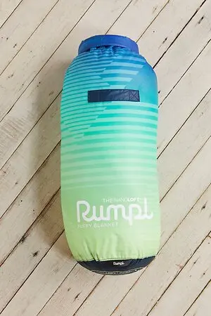 RUMPL Printed Nanoloft Blanket - Patch Cool Fade