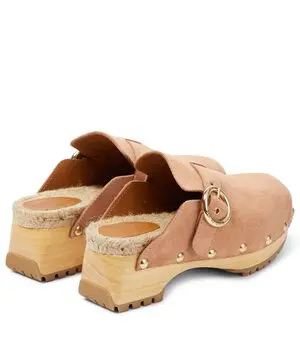 See By Chloé Viviane Suede Clogs