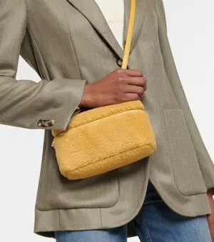 Loro Piana Extra Pocket L19 Faux Fur Pouch