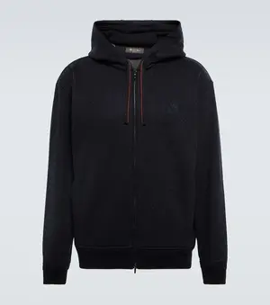 Loro Piana Zipped Cashmere-blend Hoodie