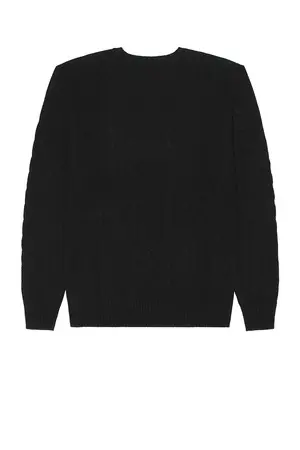 Polo Ralph Lauren Cable Knit Sweater - Black
