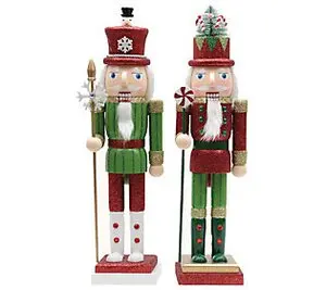 SANTA'S WORKSHOP Sw 15' Christmas Surprise Nutcrackers - One-color
