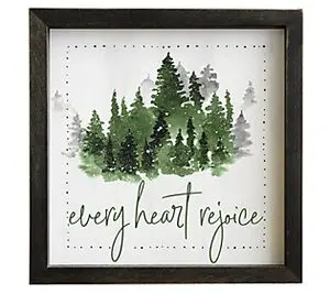 SINCERE SURROUNDINGS 10' Every Heart Rejoice Ru Stic Frame - One-color