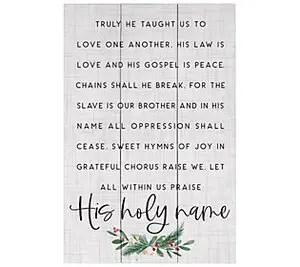 SINCERE SURROUNDINGS 16' His Holy Name Rustic P Allet - One-color