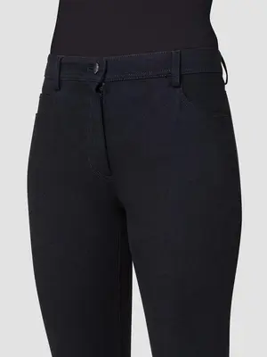Akris Maru Slim Ankle Jeans - Black