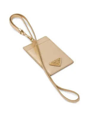 Prada Small Saffiano Leather Wallet Platinum