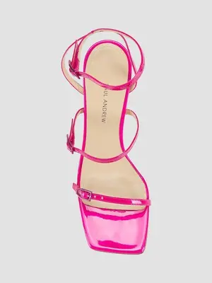 PAUL ANDREW Slinky Strappy Leather Sandals
