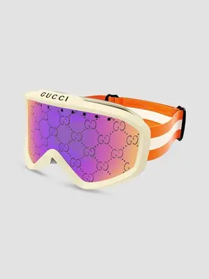Gucci Mask 99mm Ski Goggles - Ivory