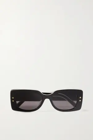 Dior Diorpacific S1u Square-frame Sunglasses - Black