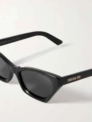 Dior Diormidnight B1i Cat-eye Sunglasses - Black