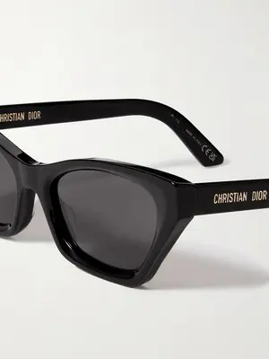 Dior Diormidnight B1i Cat-eye Sunglasses - Black