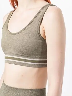 The Upside Marle Daisy Sports Bra - Green