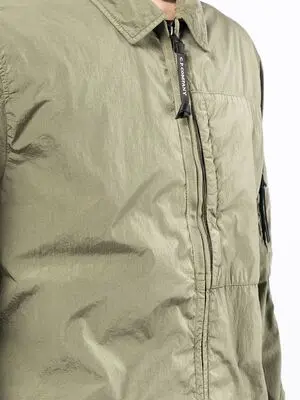 C.P. COMPANY Lens Detail Zipped Jacket - Green