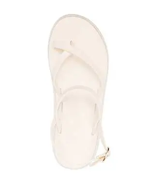 ANCIENT GREEK SANDALS Crossover-strap Leather Sandals - White