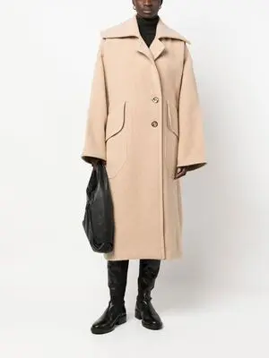 PATOU Maxi Single-breasted Coat