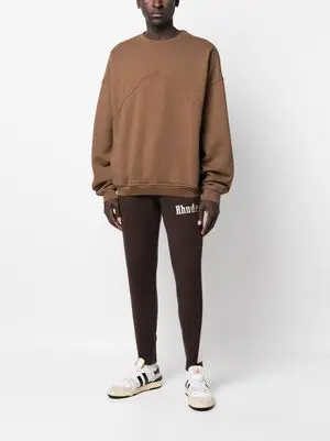 Rhude Logo-embroidered Oversize Jumper