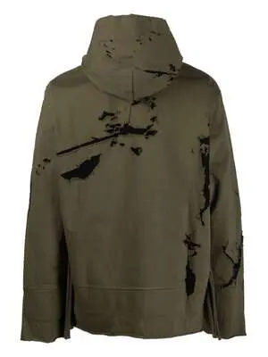 DIESEL® Paint-splatter Cotton Hoodie