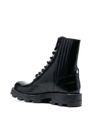 DIESEL® D-hammer Leather Lace-up Boots