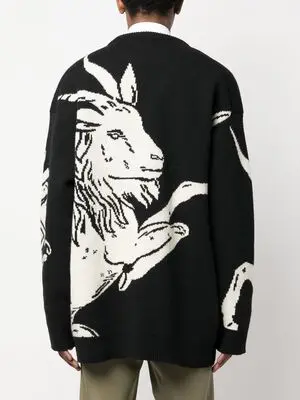 JIL SANDER Intarsia-knit Jumper