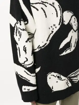 JIL SANDER Intarsia-knit Jumper