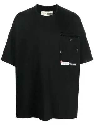 INCOTEX RED X FACETASM Logo-patch Short-sleeved T-shirt