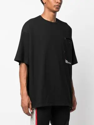 INCOTEX RED X FACETASM Logo-patch Short-sleeved T-shirt