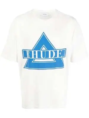 Rhude Triangle Logo-print T-shirt