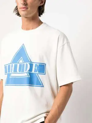 Rhude Triangle Logo-print T-shirt