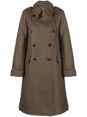 FORTELA Double-breasted Coat